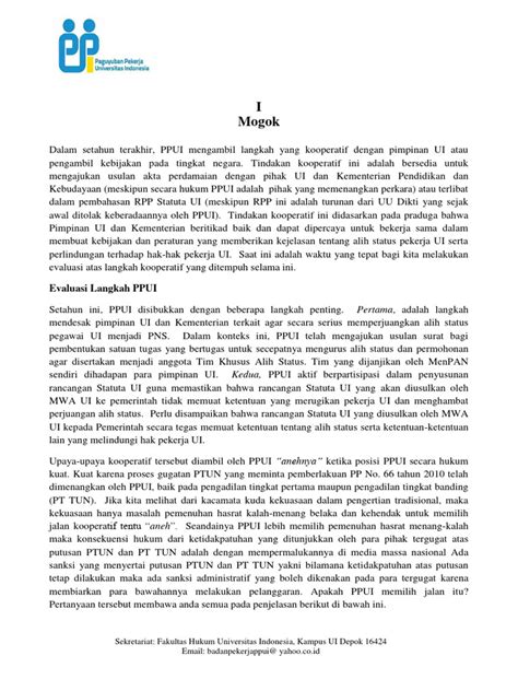 Okt2013 Mogok Pp Ui Pdf Ilmu Sosial