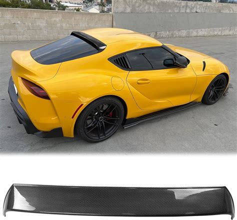 Supra Spoiler Lower Lip Ikon Style Rear Diffuser For 2020 2024 Toyota
