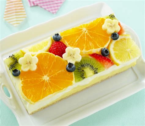 マンゴーのマーブルレアチーズケーキ 共立食品株式会社