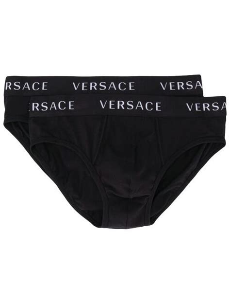 Buy Versace Logo Band Briefs Set Online Topofstyle