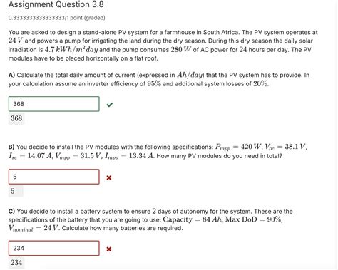 Solved Assignment Question 3.80.3333333333333331 ﻿point | Chegg.com