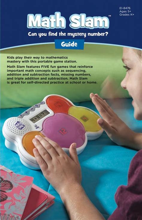 Educational Insights Math Slam Ei 8476 Supplyme