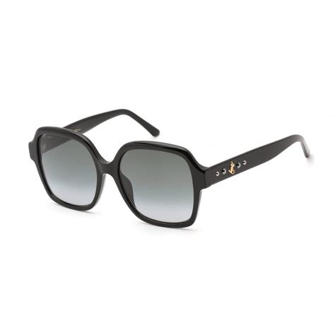 Jimmy Choo Rellags Sunglasses Black Grey Shaded Lyst