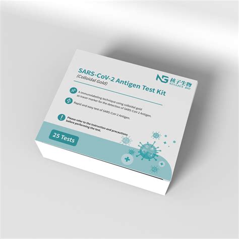 Kit Di Test Per Diagnosi COVID 19 Colloidal Gold Shenzhen Nucleus