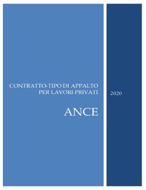 Compilabile Online Fac Simile CONTRATTO DI APPALTO Fax Email Stampa PdfFiller