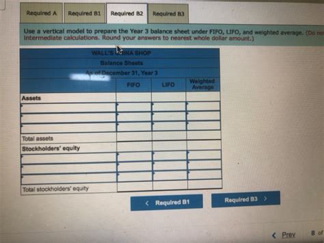 solved problem 5 19a effect of different inventory cost flow