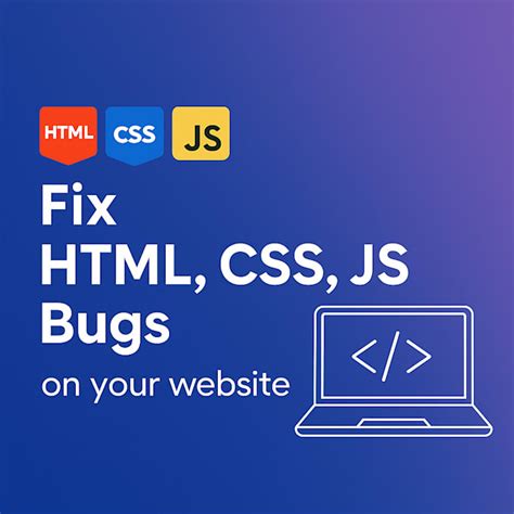 Fix html, css, javascript and responsive issues by Ishan0906 | Fiverr