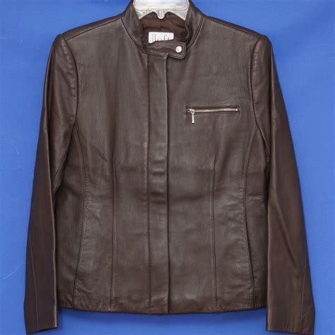 Genuine Brown Leather Jacket Gem