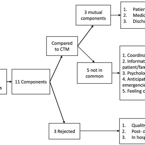 Flowchart Of Component Classification Download Scientific Diagram
