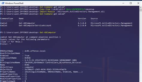 Active Directory Enumeration With Ad Module Without Rsat Or Admin