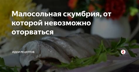 Малосольная скумбрия от которой невозможно оторваться Идеи рецептов