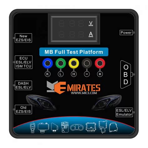 EIS EZS ESL Full Dash Gateway ECU TCU ISM Test Platform Mercedes Benz