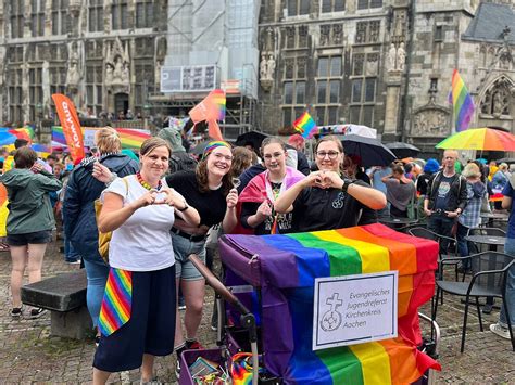Diakonisches Werk Aachen Evangelische Jugend Auf Dem CSD Aachen