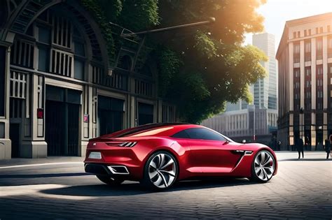 Premium Photo Automobile Model Is The Brand New Car