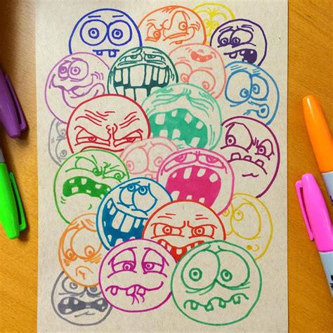 Sharpie Tumblr Drawings