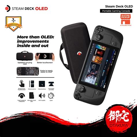 【raya Sale】steam Deck Steamdeck Oled 512 Gb 1tb Handheld Gaming