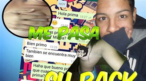 Mi Prima Me Pasa Su Pack Broma En Whatsapp Joan Arboleda Youtube