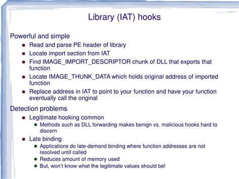 Ppt User Mode Rootkits Powerpoint Presentation Free Download Id
