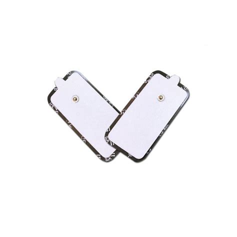 Tech Care Tens Unit Pads Xl Extra Large Snap On Sticky Reusable Pads 2