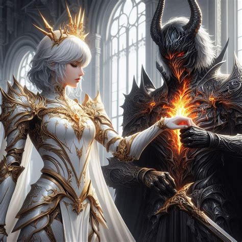 Nephis And Sunnys Battle Rshadowslave