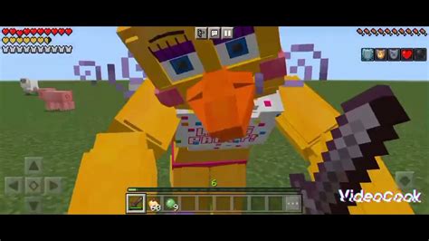 мод на Майнкрафт Мишка Фредди Youtube