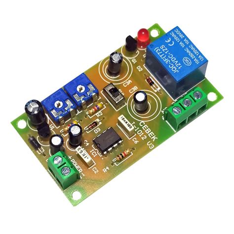 Cebek I 10 12vdc Cyclic Timer Relay Module 0 3 Sec To 1 Min Cebek Uk
