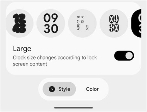 Android Lock Screen Clock Could Be Getting Some New Options Android