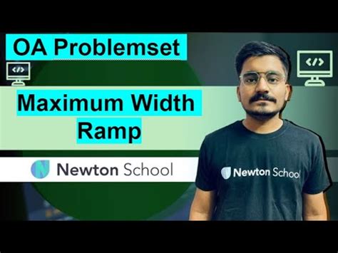 P 4 Maximum Width Ramp Stack Newton School YouTube