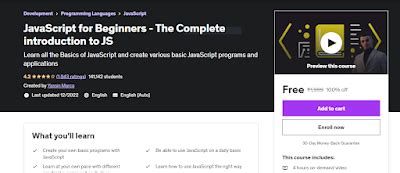 Javascript For Beginners The Complete Introduction To Js Off