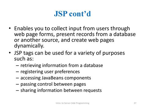introduction to server side programming ppt download
