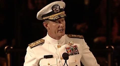 Former Navy Seal Commander Shares Life Lessons In Rousing Commencement