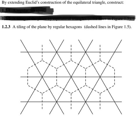 Solved By Extending Euclid S Construction Of The Equilateral Chegg Com