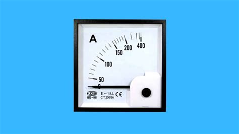 Function Of Ammeter Scale At David Masterson Blog
