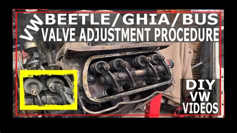 how to adjust valves on a vw beetle and super beetle distributor tips