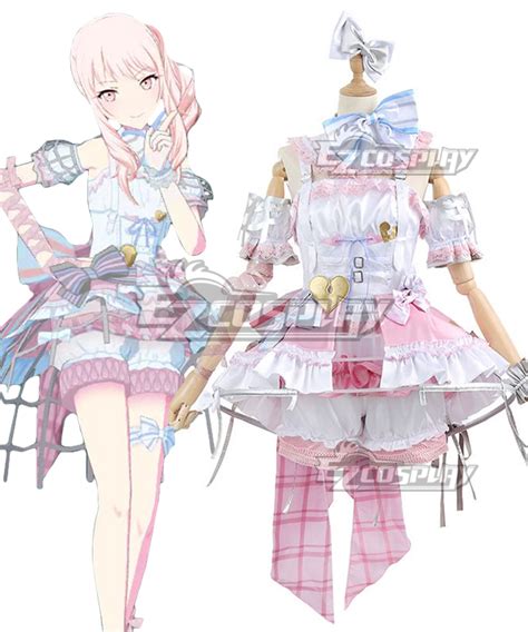 Project Sekai Colorful Stage Crinoline Hidden Dress Mizuki Akiyama Cosplay Costume