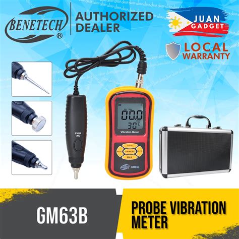Benetech GM B Digital Vibration Meter Temperature Meter Shopee Philippines