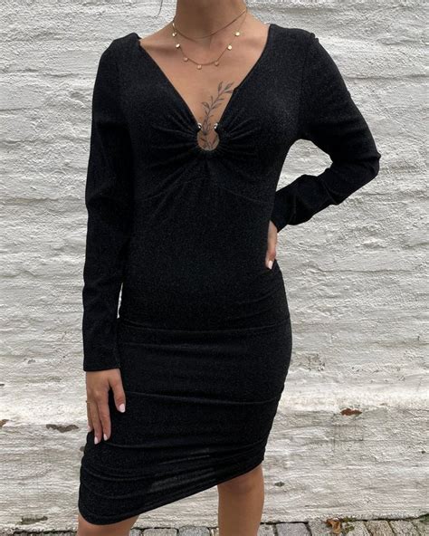 Italy Vibes Cocktailkleid Nella Minikleid Partykleid Mit Tiefem