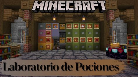 Como Hacer Un Laboratorio De Pociones En Minecraft Bedrock YouTube