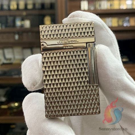 Bật Lửa Duppont F36 Nguyên Khối Bạc Sunnystore Vn