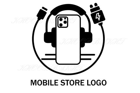 دانلود طرح وکتور لوگوی موبایل فروشی و لوازم جانبی موبایل کد 25285