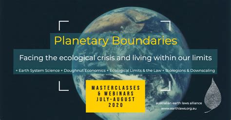Planetary Boundaries Series Australian Earth Laws Alliance