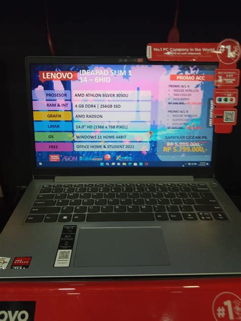 Laptop Lenovo Ideapad Slim Elektronik Komputer Lainnya Di Carousell