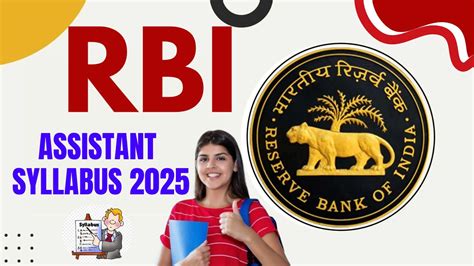 Rbi Assistant Syllabus 2025 Check Here Exam Pattern Subject Wise Syllabus