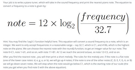 Solved Musical Notes Are Really Just Particular Sound Chegg