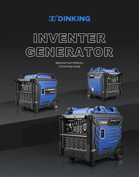 Dinking Mini 7 5KW Generator Portable Silent Generator Home Use
