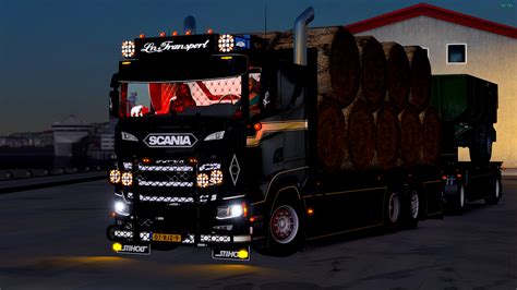 Scania NG Flatbed Custom Ets