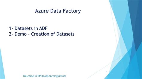 5 datasets in azure data factory pptx