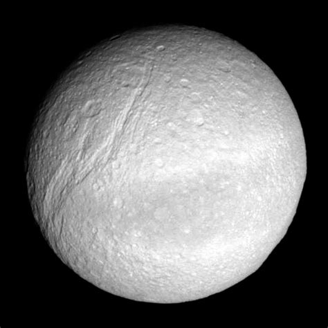 Tethys From 381000 Kilometers Away The Planetary Society