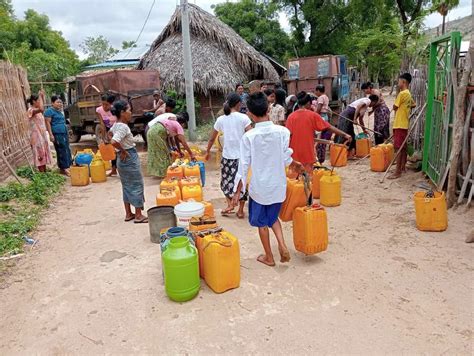 ညောင်ဦးမြို့နယ်အတွင်း ဝေမျှခြင်းပရဟိတမိသားစုမှ သောက်သုံးရေ လှူဒါန်း