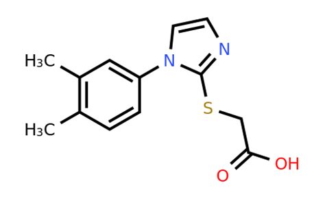 CAS 851288 51 2 2 1 3 4 Dimethylphenyl 1H Imidazol 2 Yl Sulfanyl